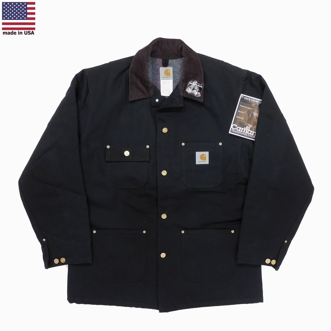 2000's Deadstock Carhartt Michigan Chore Coat Blanket-Lined made in US – nest clothing store