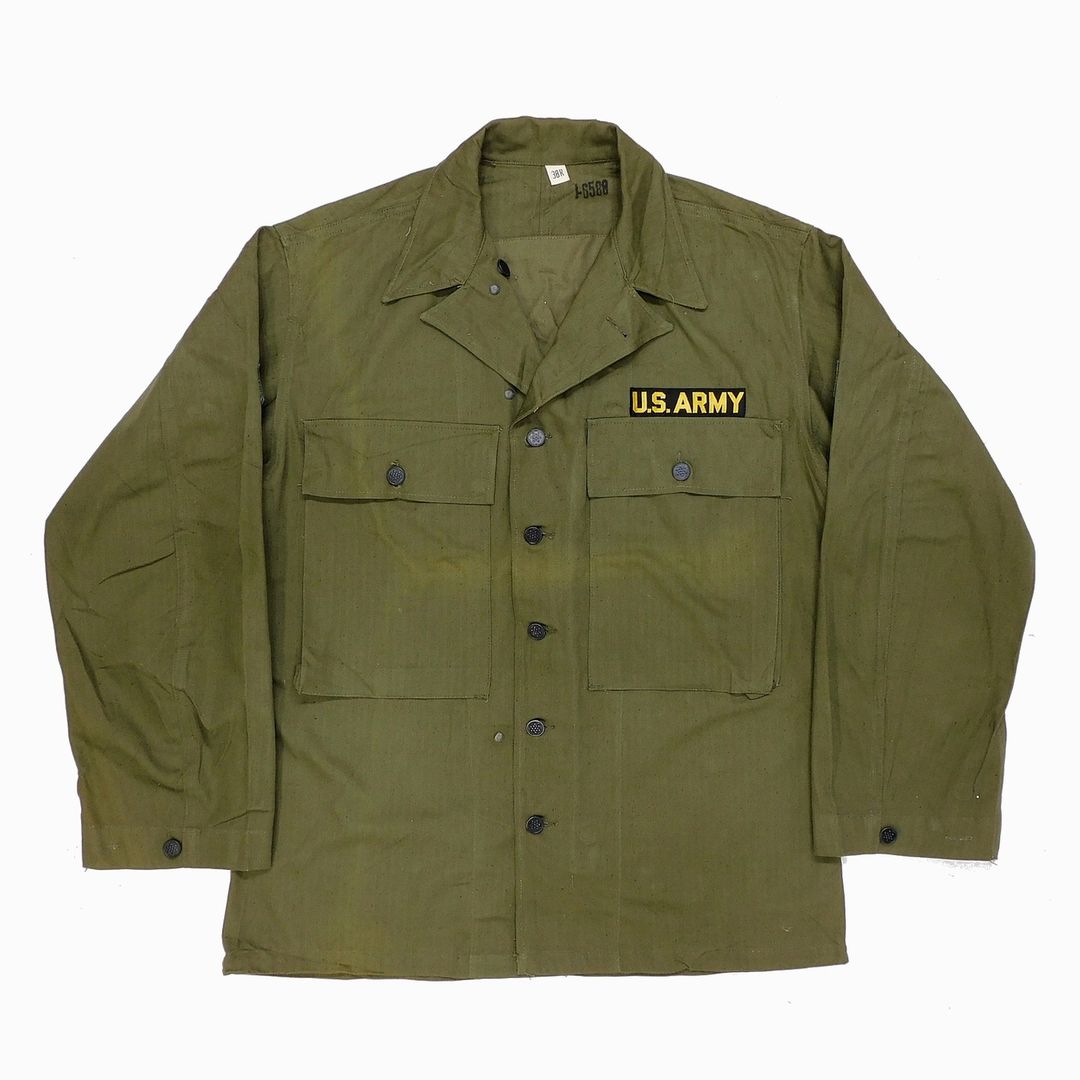 1940's Dedastock US Army M43 HBT Jacket – nest clothing store