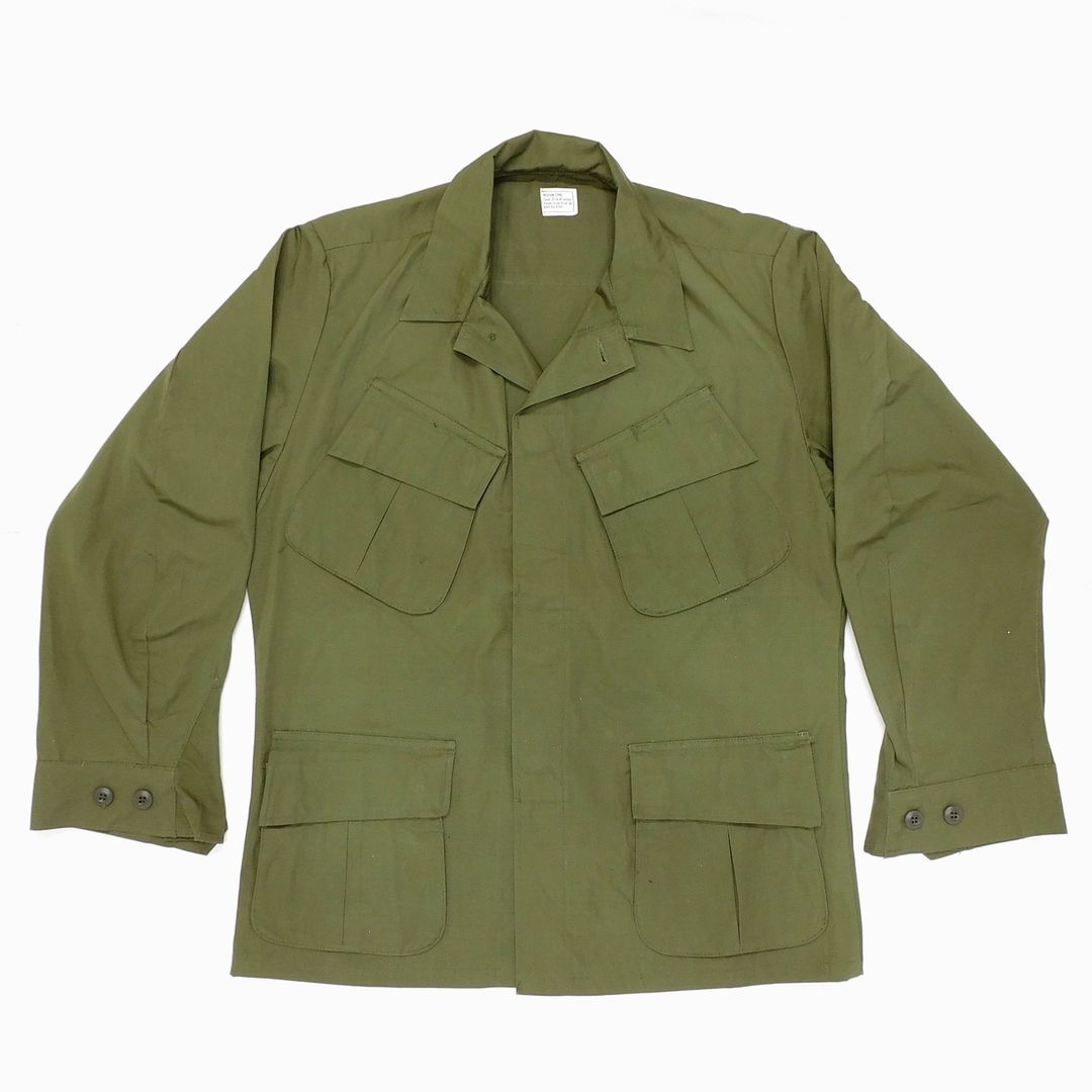 1960's-1970's Deadstock Vietnam Era Jungle Fatigue Jacket "Modified ...