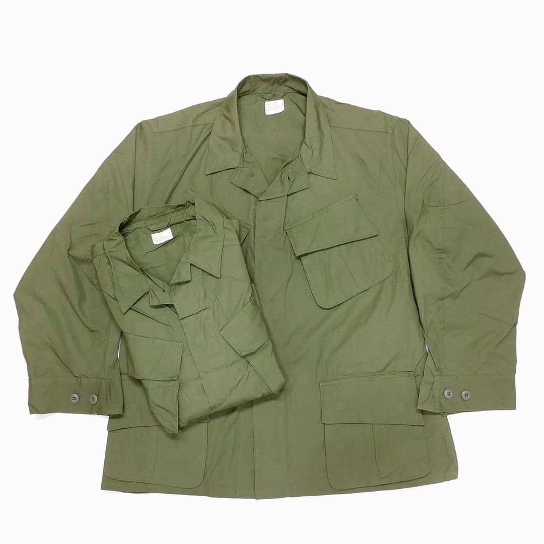 1960's Deadstock "3rd pattern" Jungle Fatigue Jacket – nest clothing store