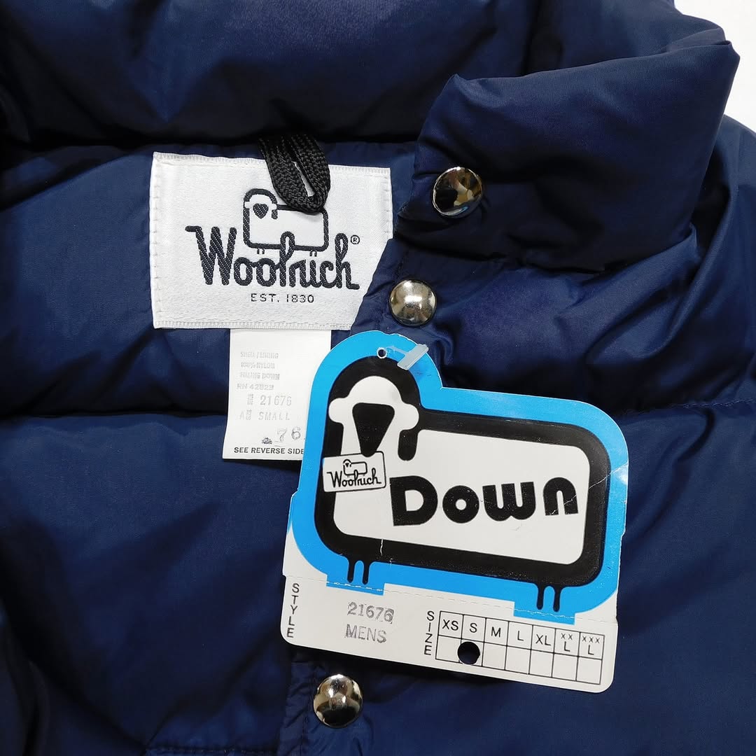 1970's-1980's Deadstock Woolrich Nylon Down Vest made in USA – nest ...