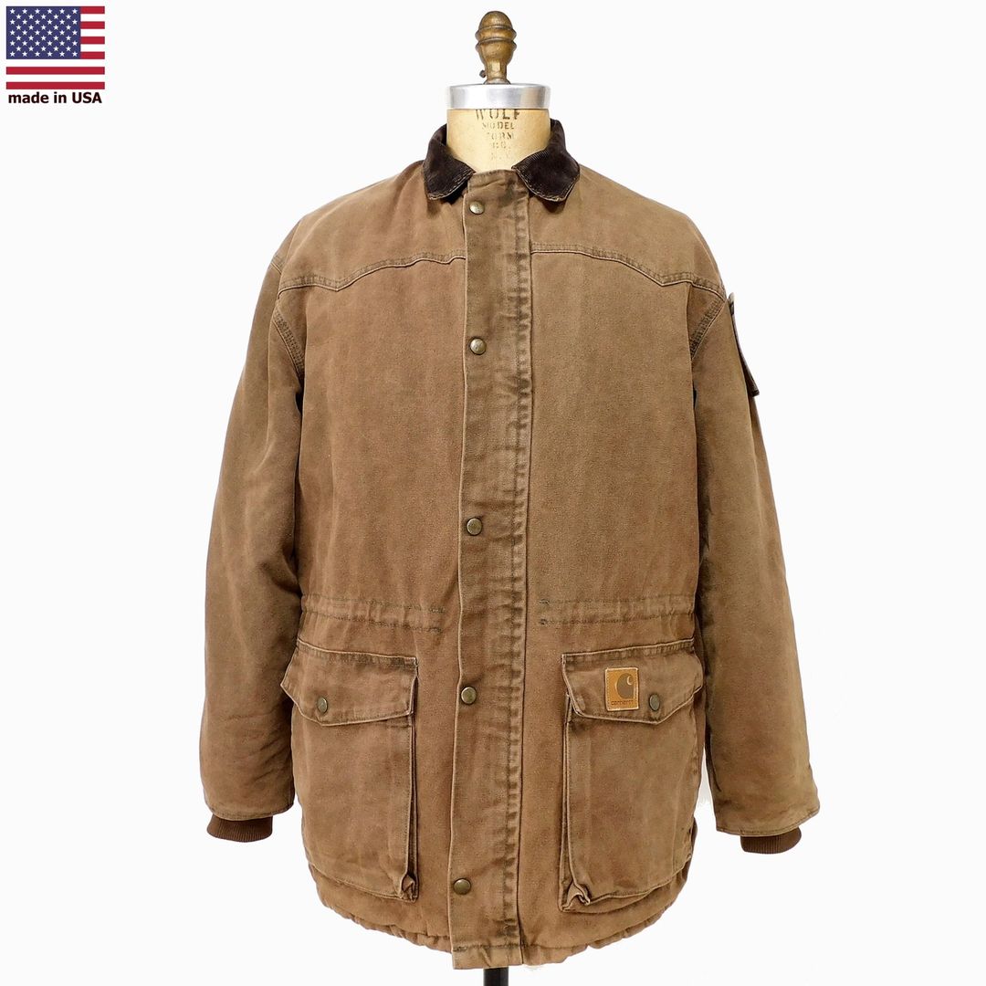 1990's Deadstock Carhartt Washed Ranch Coat made in USA – nest clothing ...