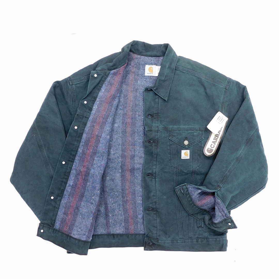 1990's Deadstock Carhartt Western/Trucker Jacket made in USA – nest ...