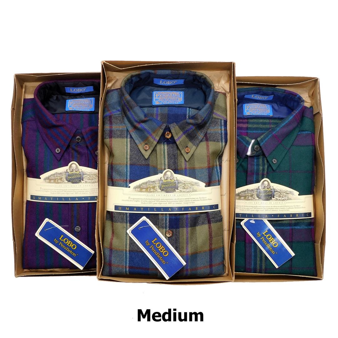 1990's Pendleton Wool B.D. Shirt made in USA – nest clothing store