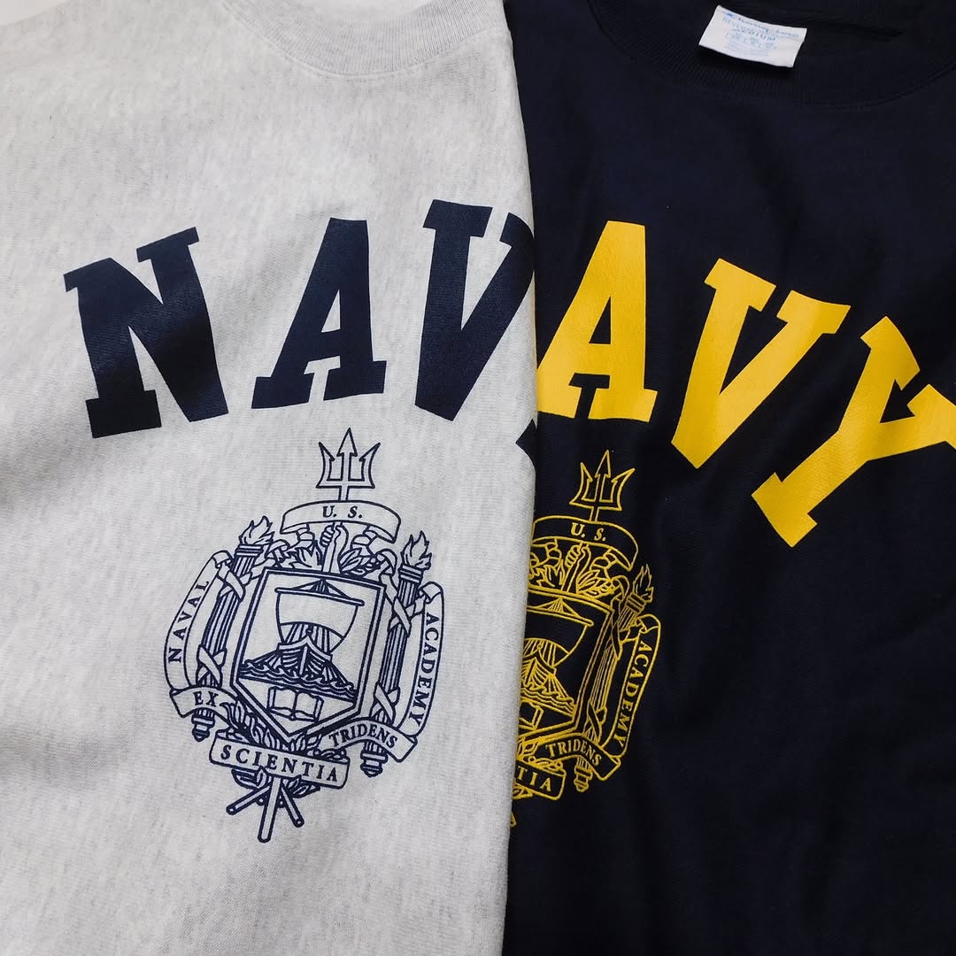 Champion® Reverse Weave® USNA Hooded Sweatshirt – nest clothing store