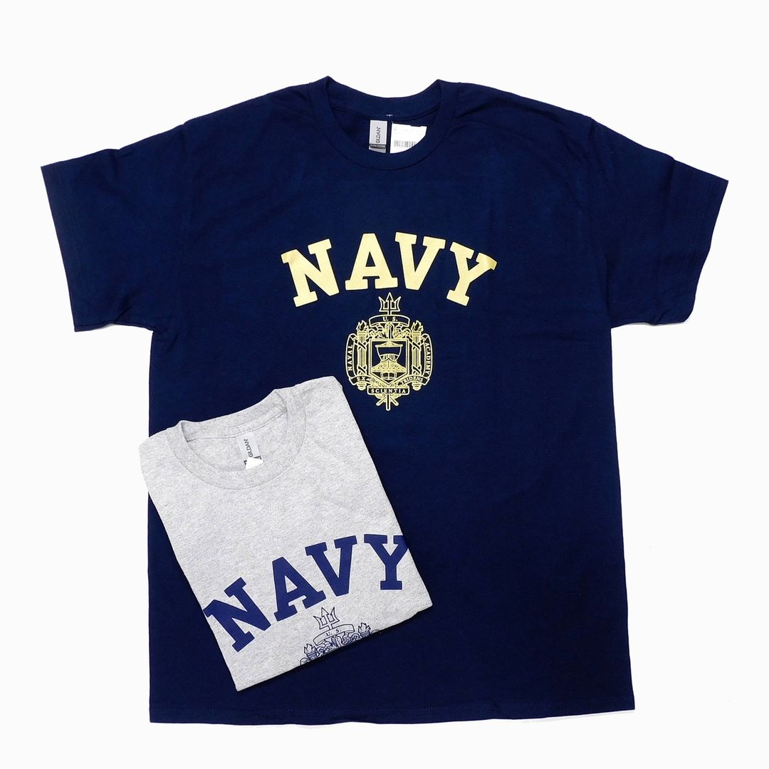 Gildan USNA Crest T-Shirt – nest clothing store