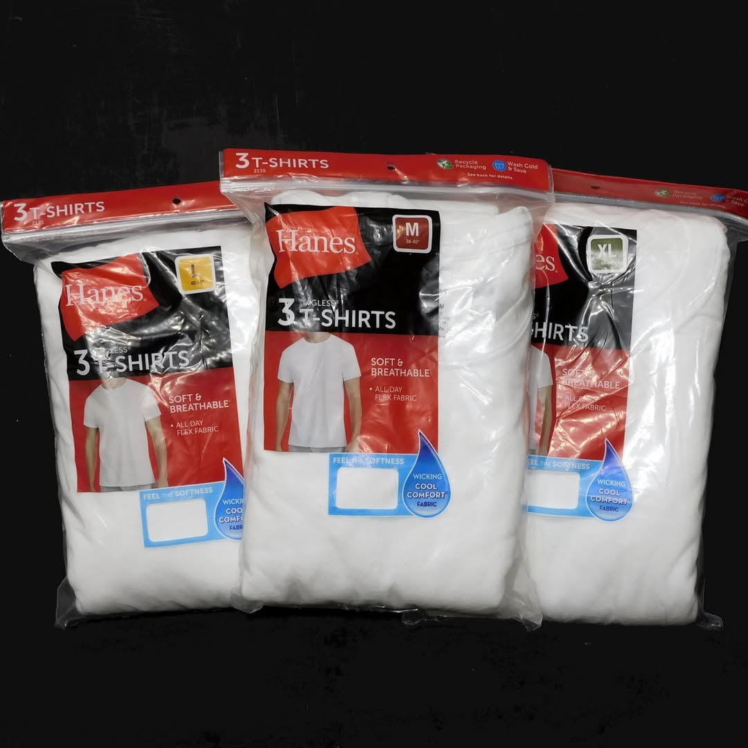 Hanes® USA 3pack Tagless® Undershirt – nest clothing store